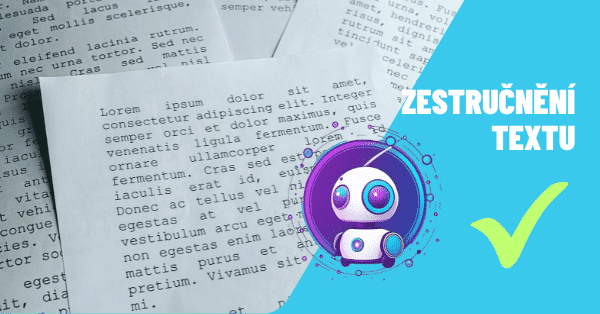 Zestručnění textu | FutureBot