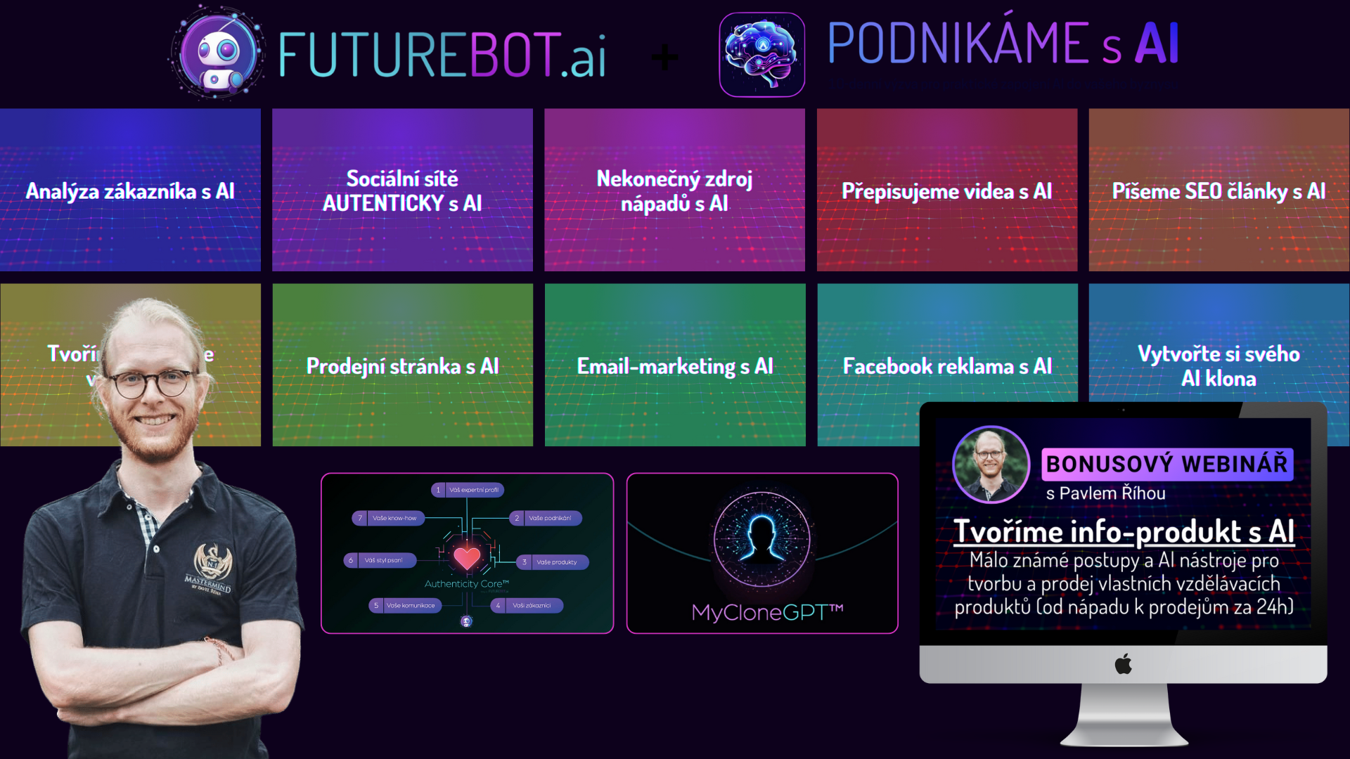 9-denní výzva PODNIKÁME s AI | FutureBot AI